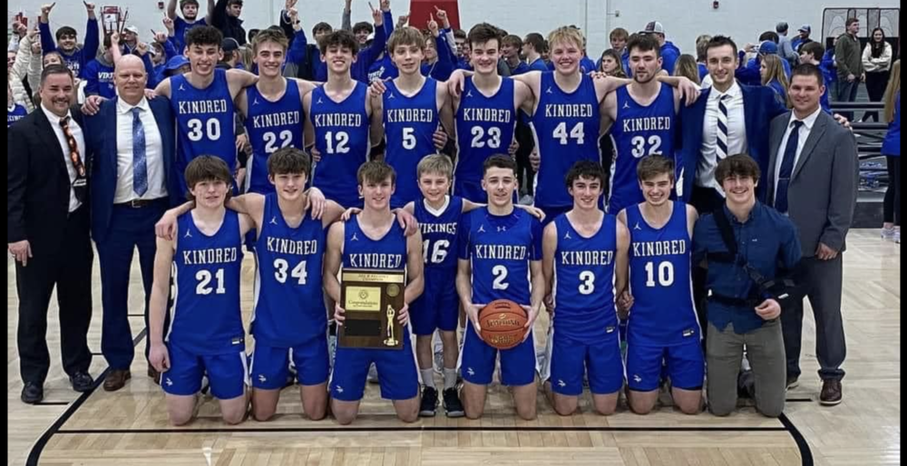KHS BBB repeat as Region 1 Champs | Kindred Public School District 2